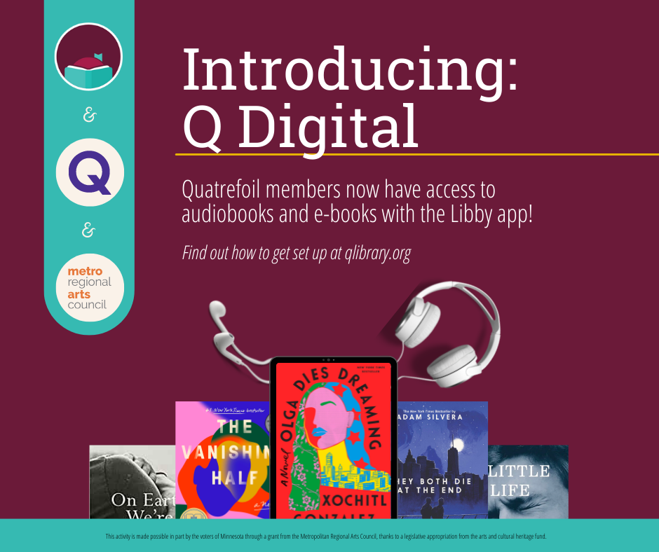 Quatrefoil launches Q Digital! | Free ebooks and audiobooks!